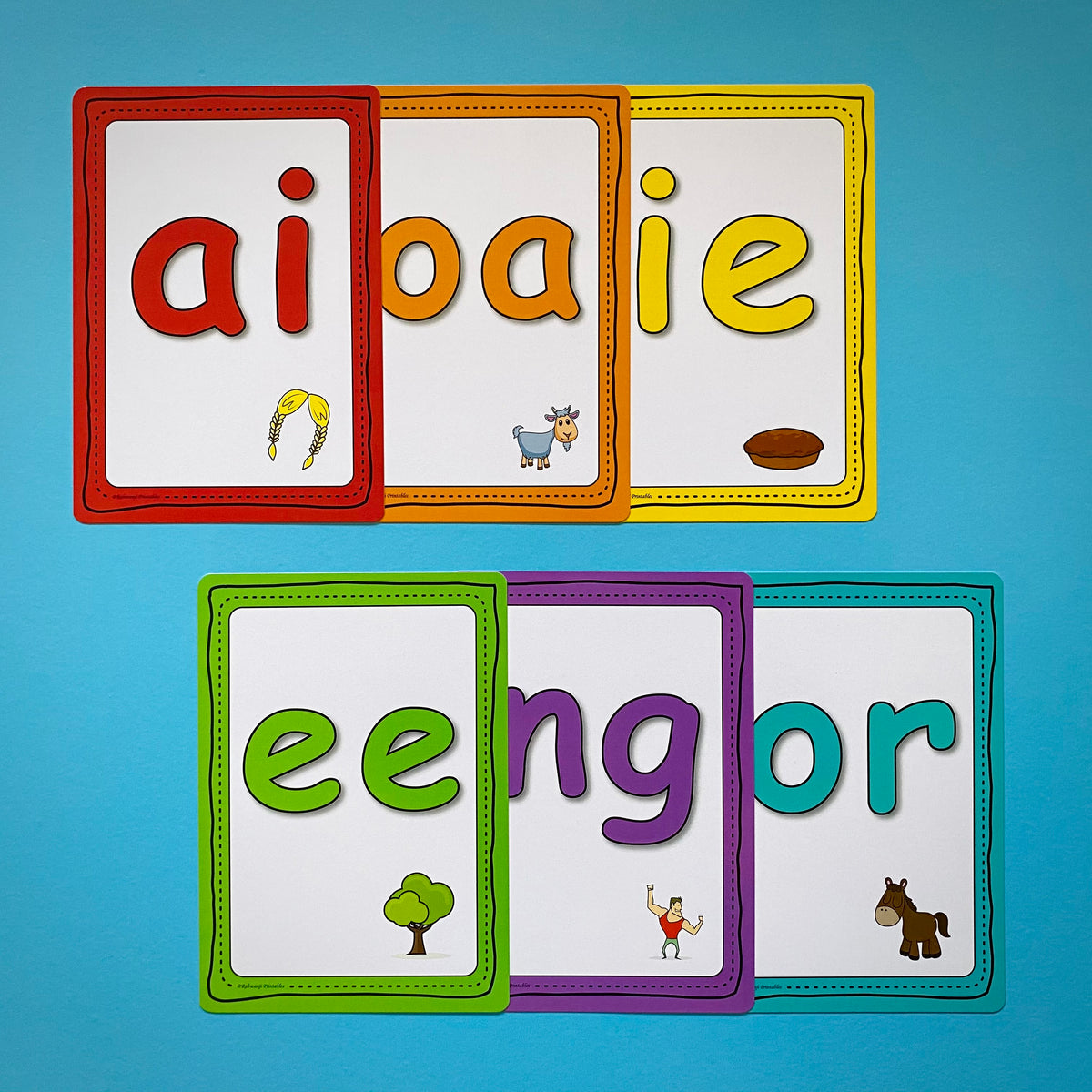 Digraph Flash Cards – Rahwanjiprintables