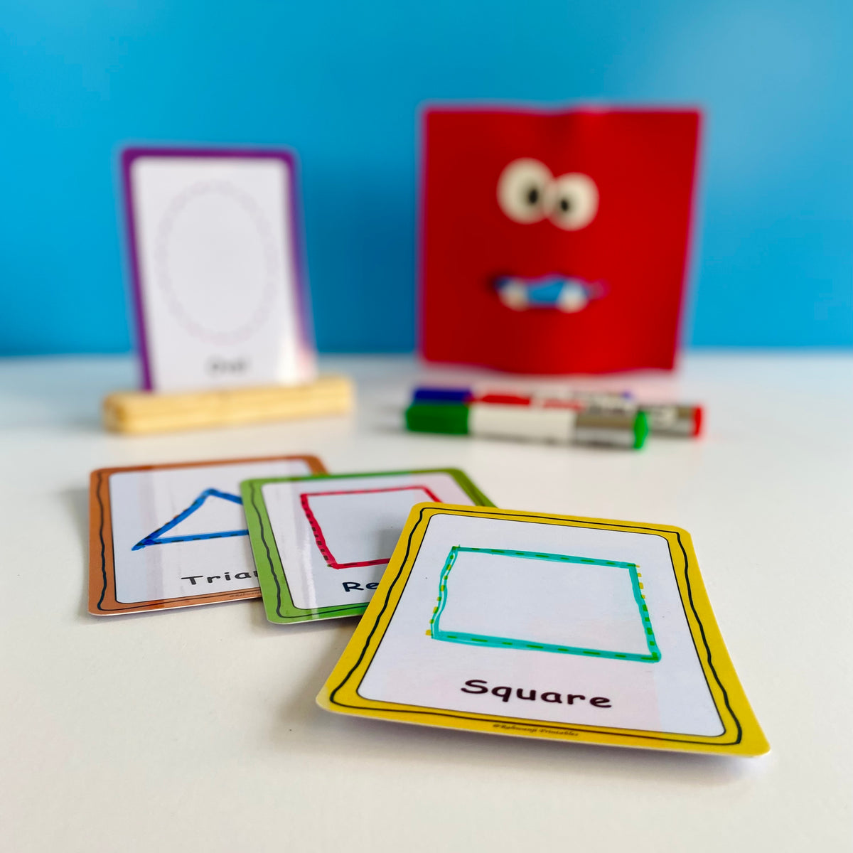 Shape Playdough & Tracing Mats – Rahwanjiprintables
