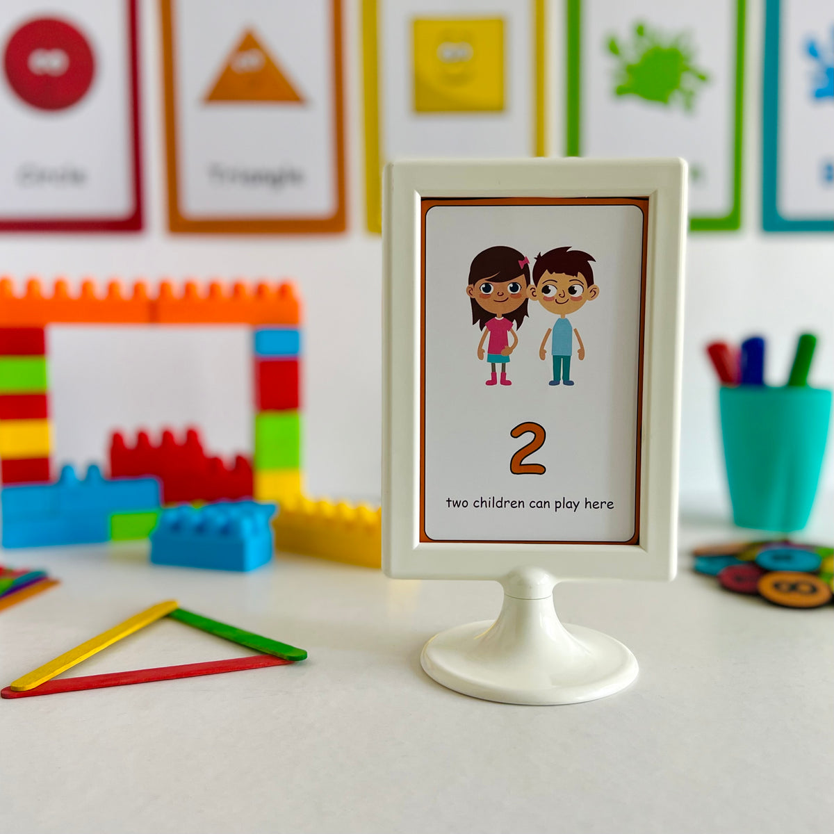 Learning Centers Number Signs – Rahwanjiprintables