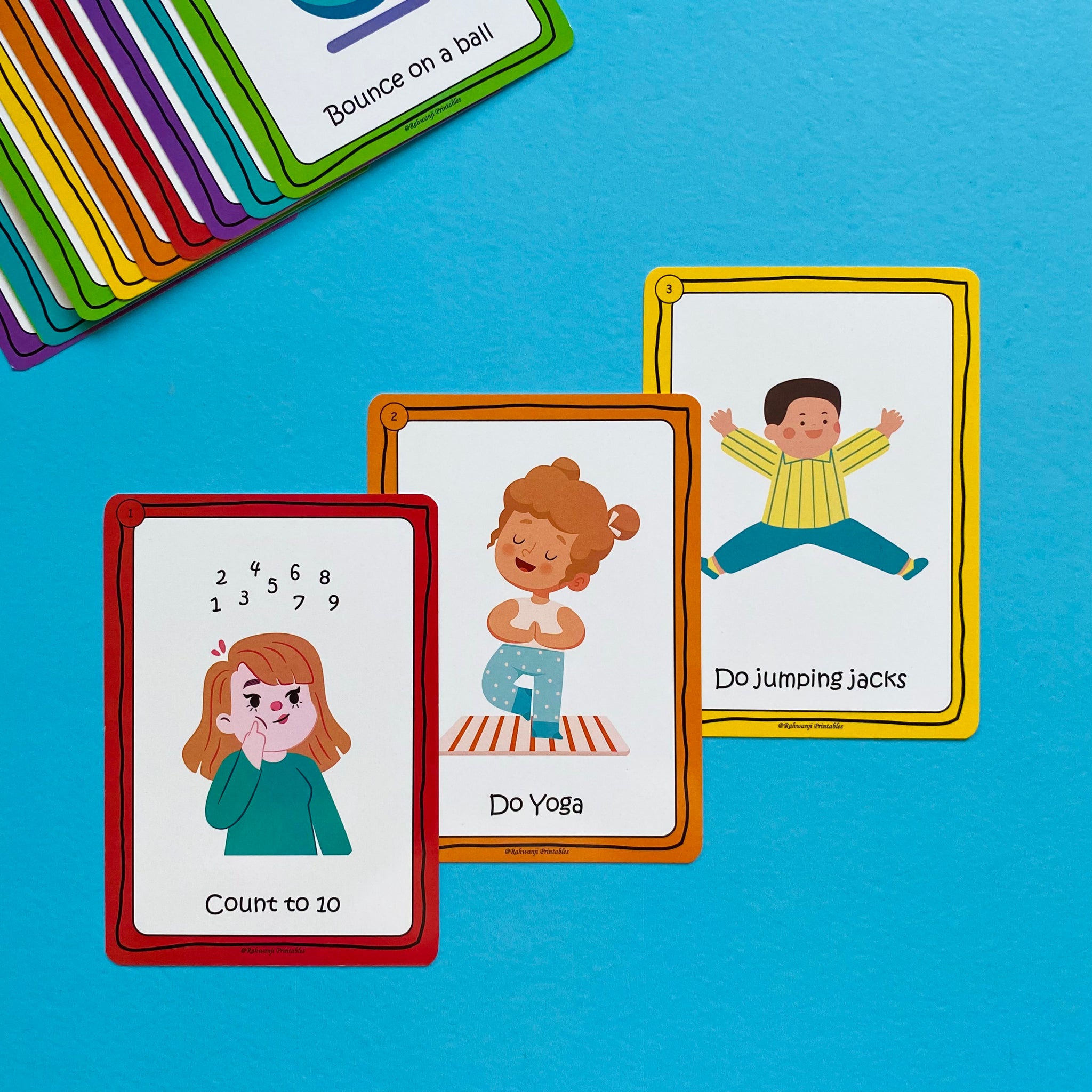 Calm Down Cards – Rahwanjiprintables